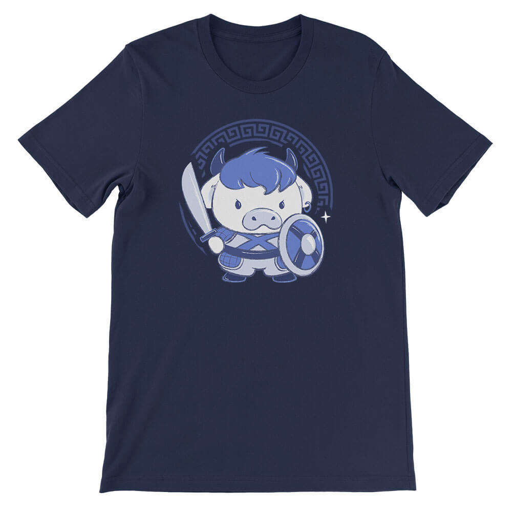 Ox Warrior Chinese Zodiac Kawaii T-shirt – Irene Koh Studio